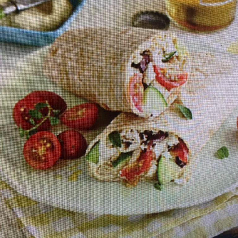 Robust Greek-Style Chicken Wraps | Geaux Ask Alice!
